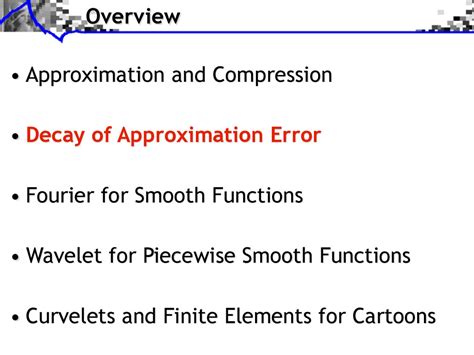 Signal Processing Course Non Linear Approximation And Coding Speaker
