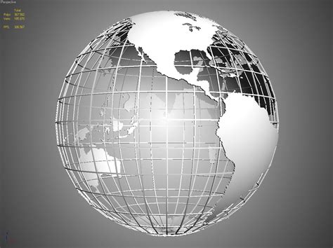 Grid News Globe 3d Model 15 C4d Free3d
