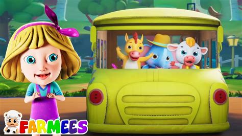 Անիվներ ավտոբուսում Ավելին տրանսպորտային միջոցների տեսանյութեր և մանկական ոտանավորներ Youtube