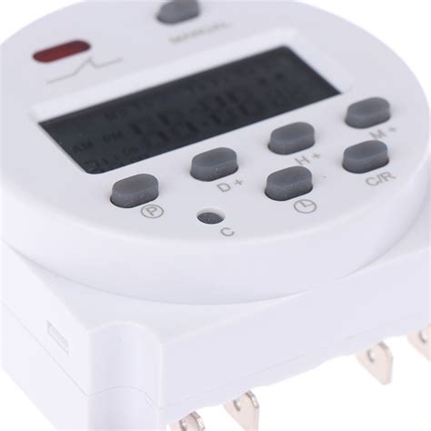 Digital Timer Dc Ac 12v 16a Lcd Display Programmable Timer Ovp Switch Mushen Np