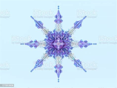 무지개 빛깔의 질감과 추상 3d 기하학적 결정 만다라 꽃 면이 있는 보석 겨울 눈송이 3차원 형태에 대한 스톡 사진 및 기타 이미지 3차원 형태 보석 자연 현상