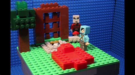 Minecraft Bedwars Lego Stop Motion Test Youtube