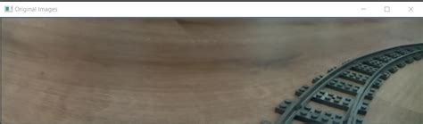 Find Rails And Their Corresponding Course Using Opencv In Python