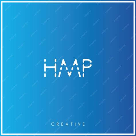 Premium Vector Hmp Premium Vector Latter Logo Design Creative Logo Vector Illustration Logo