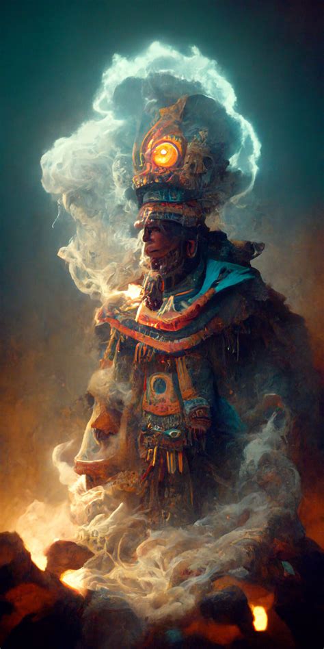 Artstation Mystic Aztec Shaman