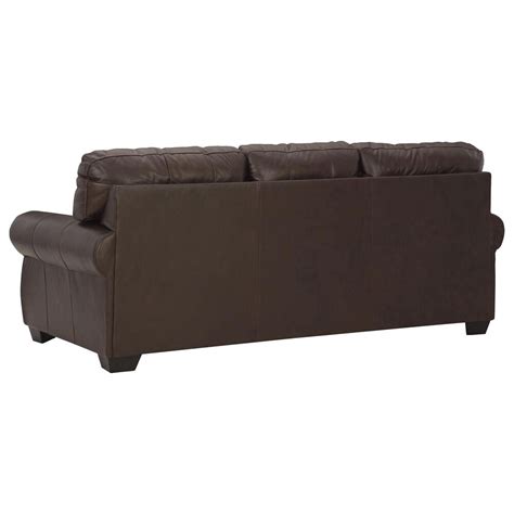 Ashley Colleton Stationary Sofa In Dark Brown