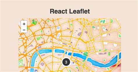 React Leaflet With Marker Cluster Codesandbox