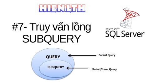 [sql server] 07 truy vấn lồng subquery youtube