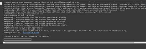 WebUi Not Loading Issue Camenduru Stable Diffusion Webui Colab GitHub