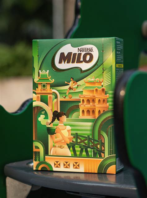 Milo Tết 2025 Packaging Behance