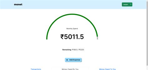 Github Keerthivasansa Money Tracker Money Tracker Assignment For Cohesive