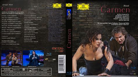 Jaquette Dvd De Carmen Custom Blu Ray Cinéma Passion