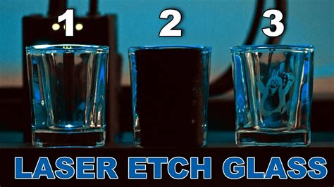 How To Laser Engrave Glass Cheap And Easy Youtube