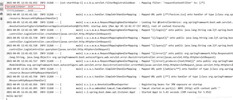 Springboot 监听器listener的使用springboot Servletcontextlistener Csdn博客