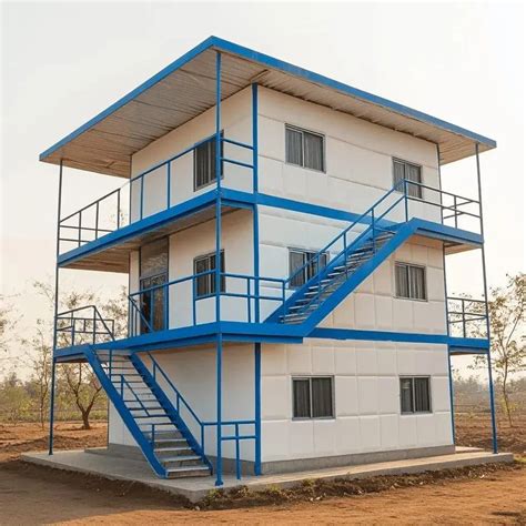 Steel Prefabricated Workers Accommodation At ₹ 300sq Ft Prefab