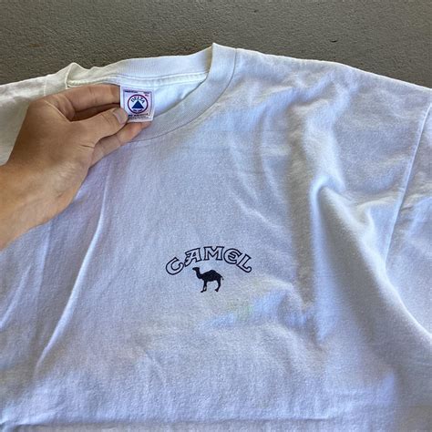 Vintage Camel Barcode Shirt Size Xl Some Stains On Depop