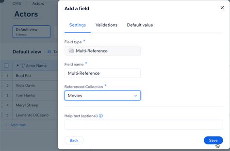 cms using multi reference fields to display content from multiple