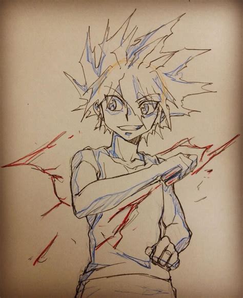 Pin By Daren Valverde On Calcar Hunter Anime Anime Sketch Sketches
