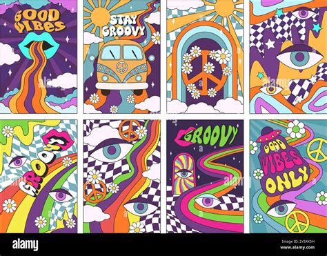 1970s Hippie Art
