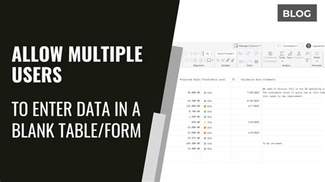 Enter Data In Power Bi Tables Inforiver