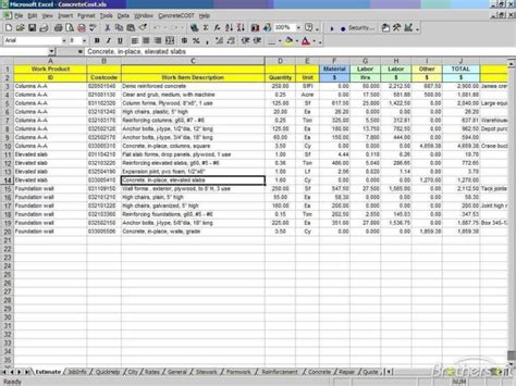 Electrical Spreadsheet Db Excel Com
