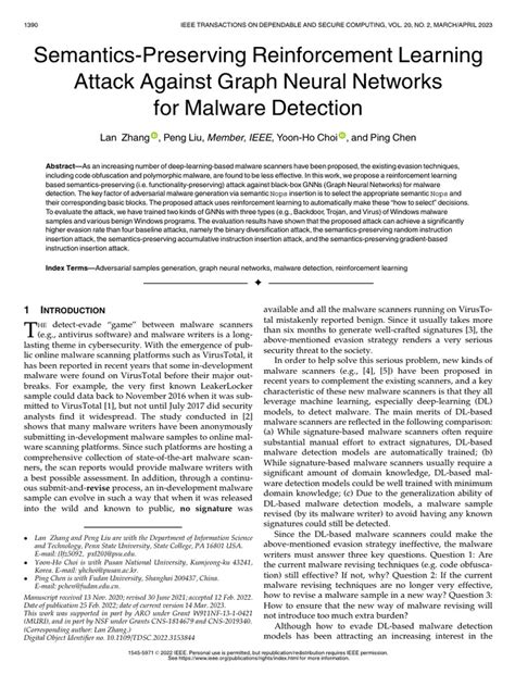semantics preserving reinforcement learning attack against graph neural networks for malware
