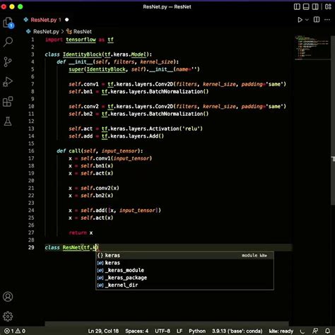 implementing residual network on tensorflow python tensorflow youtube