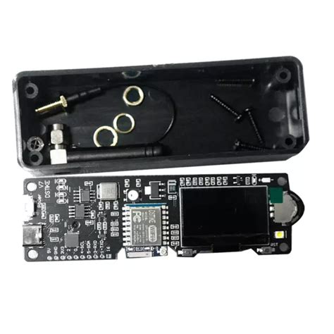 kit wifi deauther oled v7 esp8266 scheda di sviluppo plastica nera