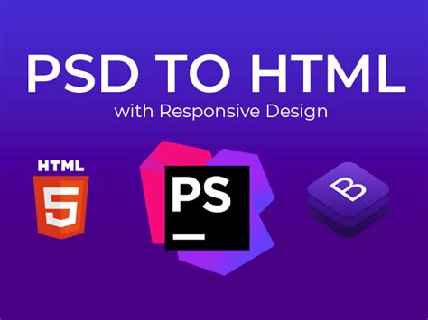 Convert Psd To Responsive Html Website By Elzero Fiverr