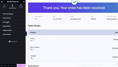 New Introducing Woocommerce Thank You Widget For Elementor Essential Addons For Elementor