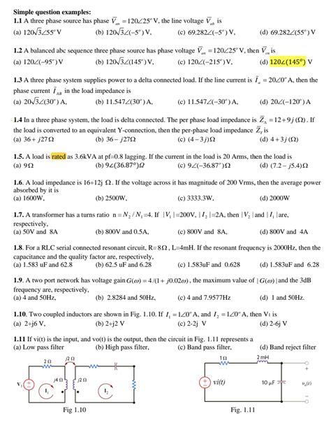 solved simple question examples 1 1 ﻿a three phase source