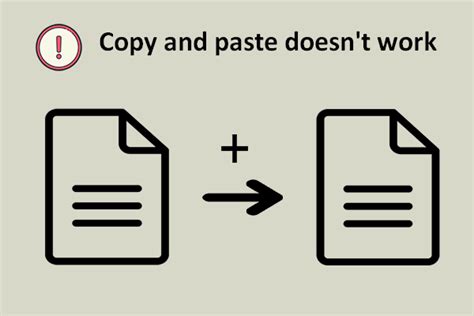Best Fixes For Copy And Paste Not Working On Your Computer MiniTool
