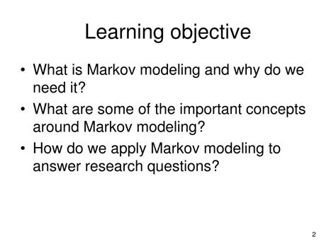 ppt cost effectiveness analysis using markov modeling powerpoint