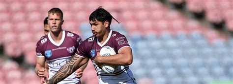 Rd 14 Jersey Flegg Team Vs Raiders Manly Warringah Sea Eagles