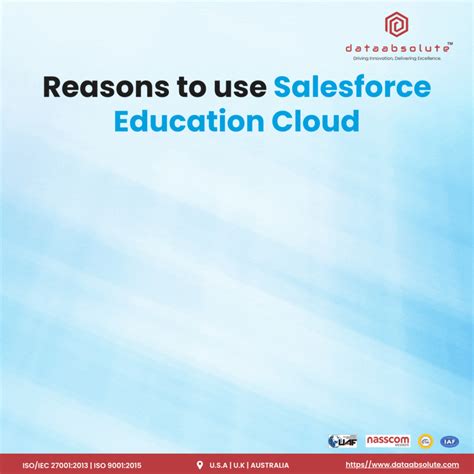 Why Choose Salesforce Education Cloud Dataabsolute Technologies