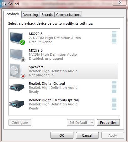 Speakers Realtek
