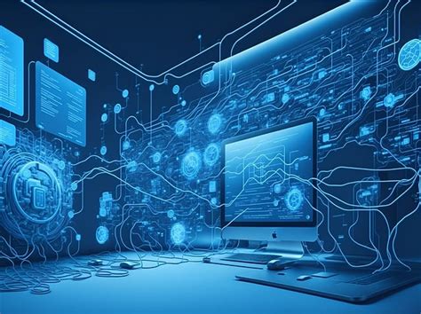 download ai generated technology computer royalty free stock