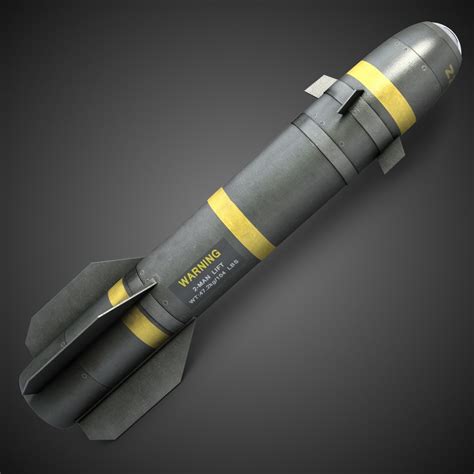 3d Hellfire Missile
