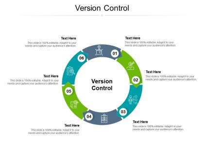 Version Control PowerPoint Presentation And Slides PPT Example SlideTeam