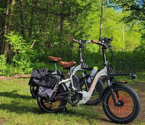 Camping With Our Rad Mini Step Thru Bikes Rradpowerbikes