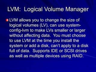 Logical Volume Manager Ppt