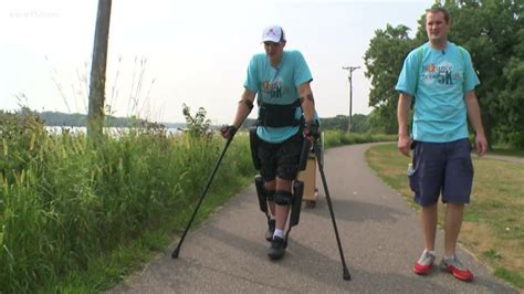 Cambridge Man With Paraplegia Walks In 5k