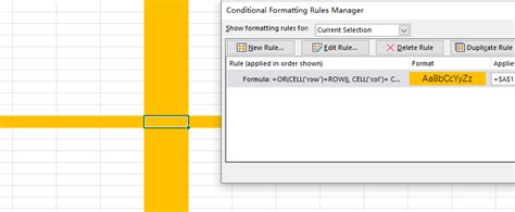 Excel——如何突出显示选中单元格行列（高亮显示所选行列） Microsoft Qanda