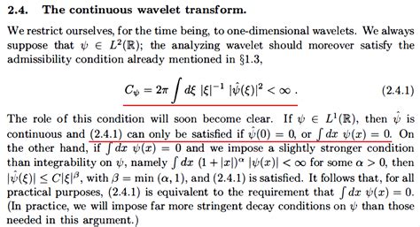 Fourier Analysis Why For Psi Square Integrable Function The Zero
