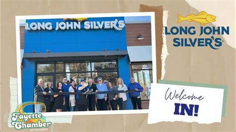 Fayette Chamber Ribbon Cutting: Long John Silvers - YouTube
