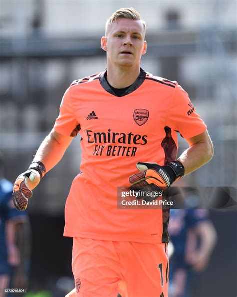 Bernd Leno Of Arsenal During The Premier League Match Between Fulham