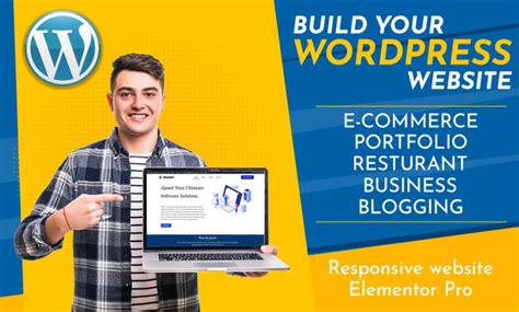 Design Develop Clean And Modern Wordpress Website As Elementor Pro By