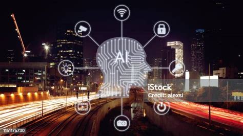 Ai 인공 지능 미래 기술 혁신 사물 인터넷 빅 데이터 0명에 대한 스톡 사진 및 기타 이미지 0명 Smart City