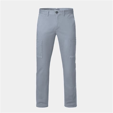 Light Gray Cargo Chinos