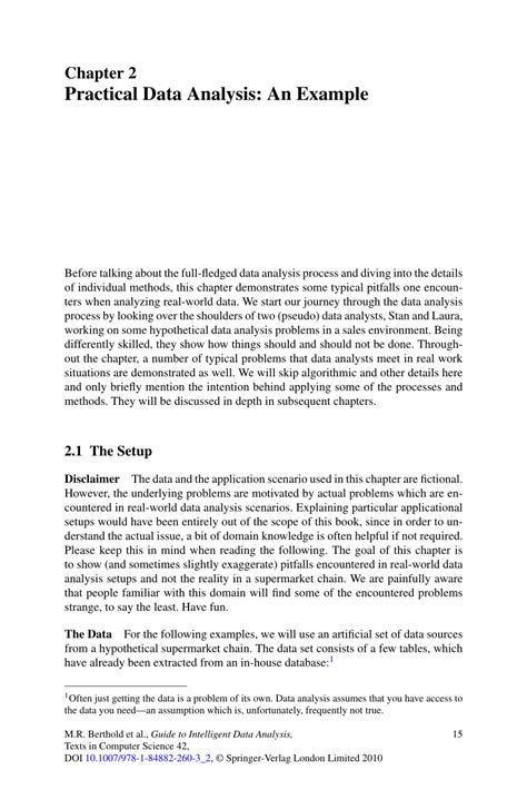 Statistical Report Template